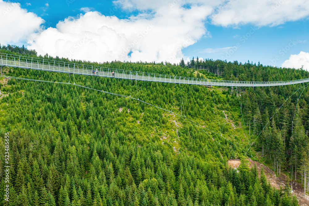 Sky Bridge 721 is the longest suspension bridge between two hills in ...
