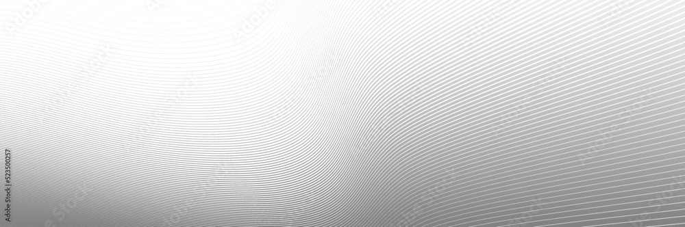 Linear abstract background, vector design 3D lines in perspective ...