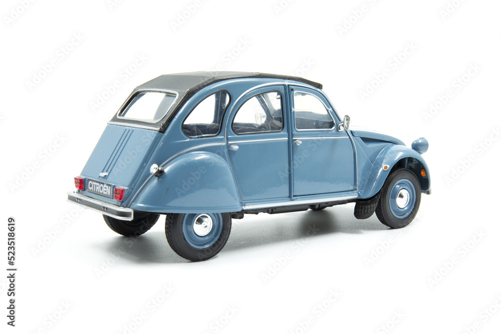 1982 Citroen 2CV Charleston - Back view - 1-24 Scale Diecast Model Toy ...