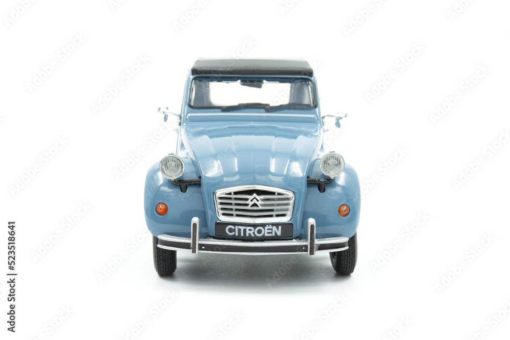 1982 Citroen 2CV Charleston - Front view - 1-24 Scale Diecast Model Toy ...