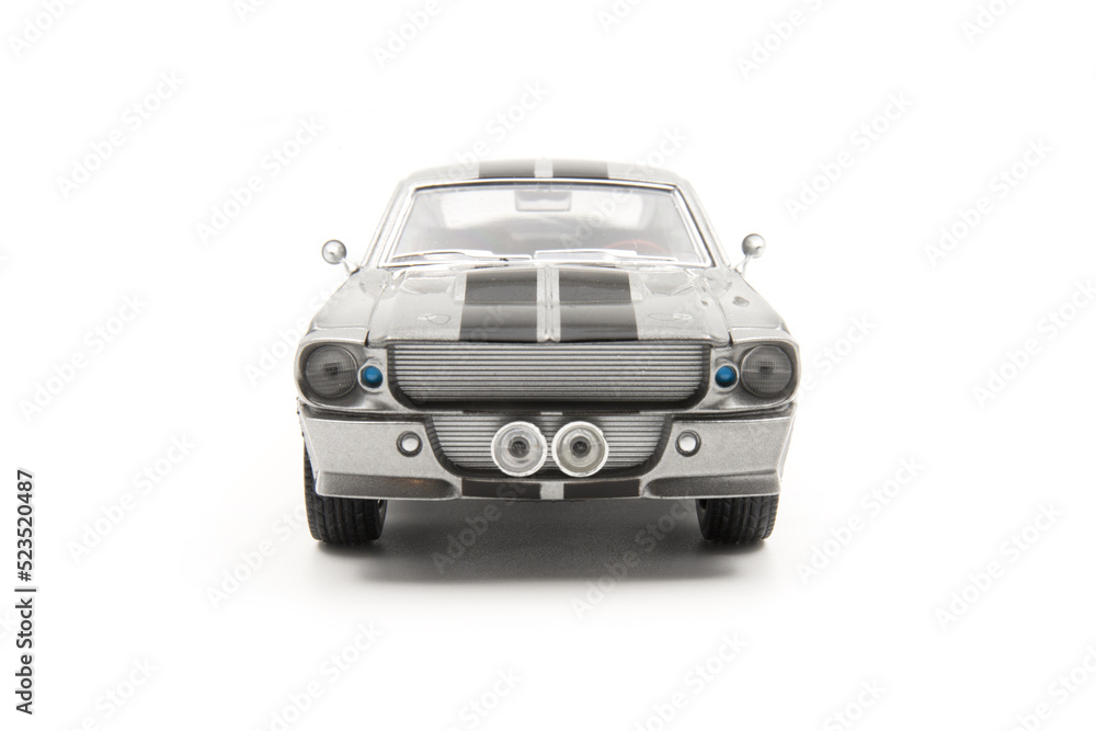 Ford Mustang Eleanor 1969 - 1-24 Scale Diecast Model Toy Car - Front ...