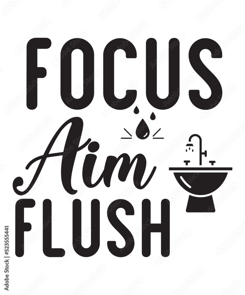 Bathroom Svg Bathroom Svg Bundle Bathroom Sign Svg Washroom Svg Bathroom Quote Restroom Svg
