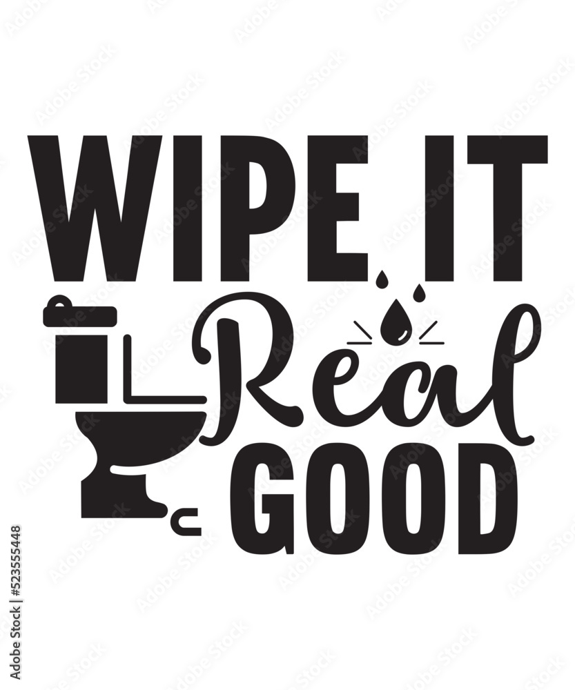 Bathroom Svg Bathroom Svg Bundle Bathroom Sign Svg Washroom Svg Bathroom Quote Restroom Svg