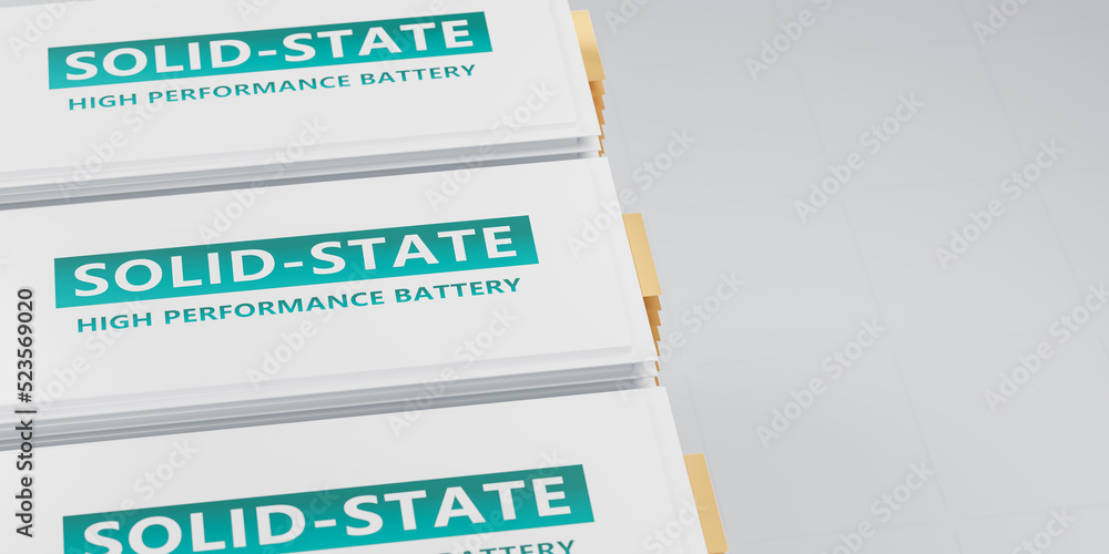 Solid-state battery pack design for electric vehicle (EV) concept ...