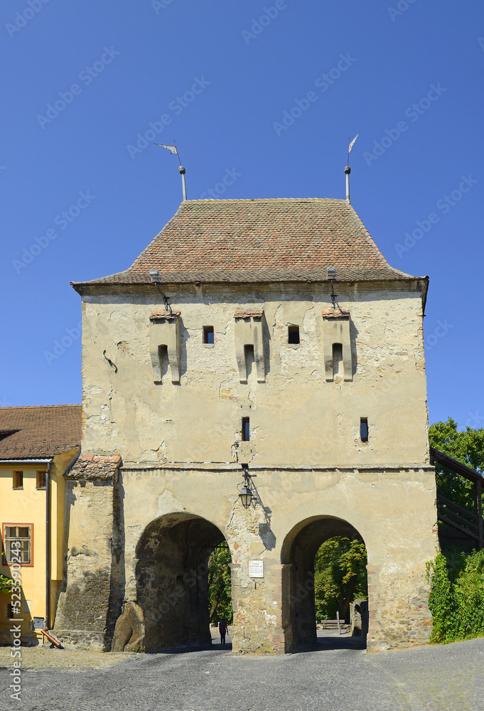 The Tailors´ Tower (Turnul Croitorilor) - Sighisoara, Transylvania ...