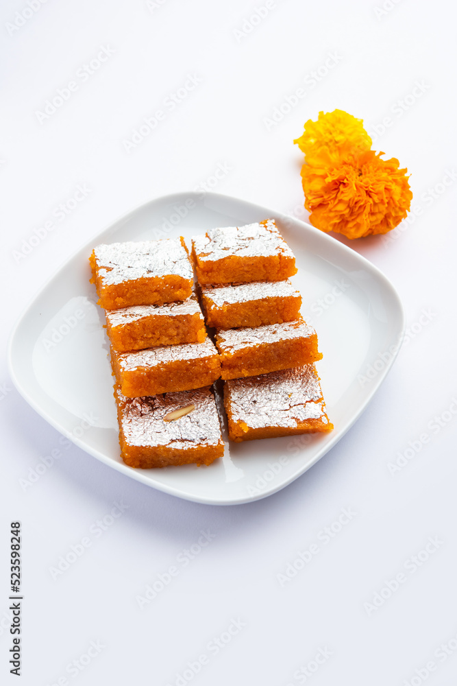 Moti Pak or Motichur barfi/motichoor burfi is a popular indian sweet ...
