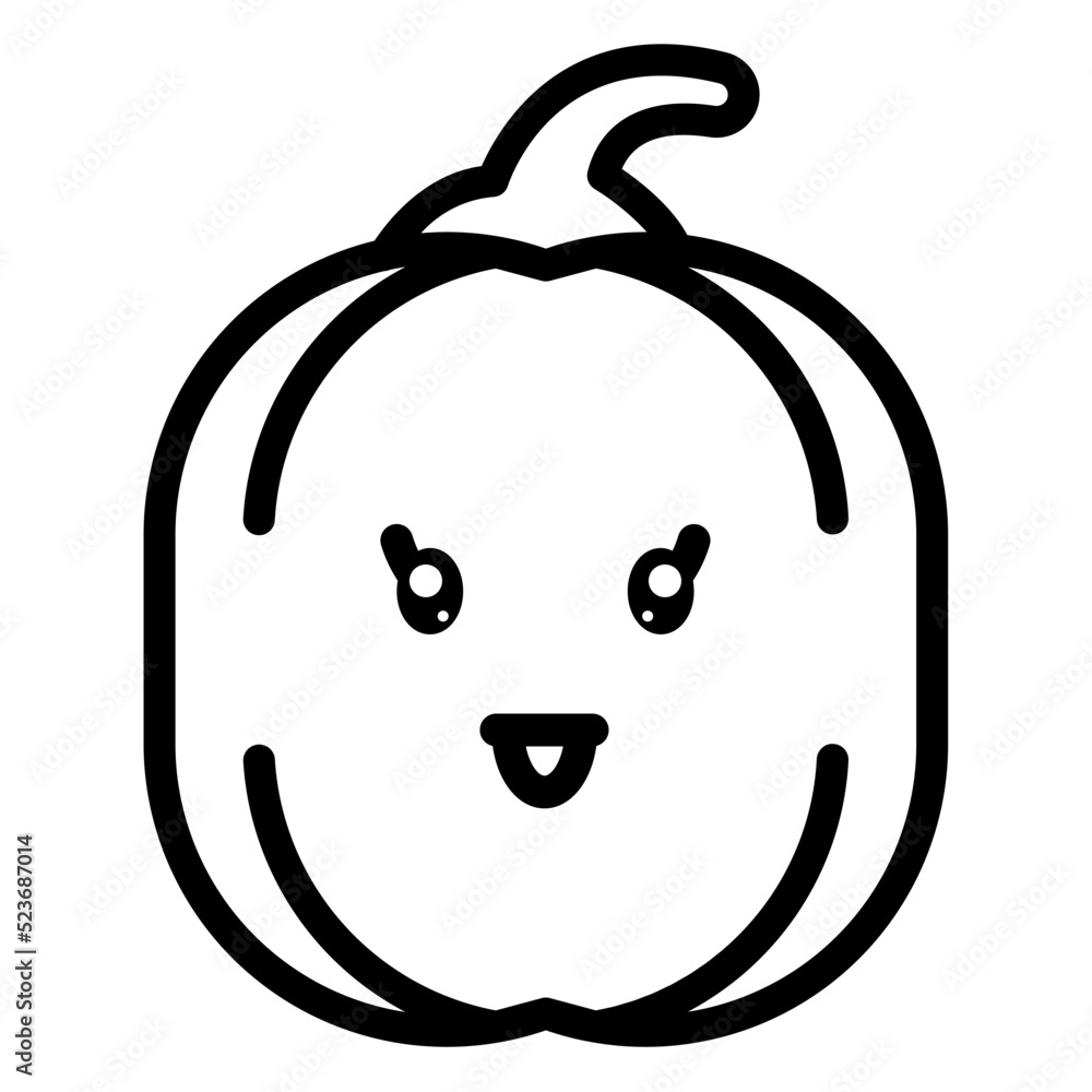 emojis vegetable icons Stock Vector | Adobe Stock