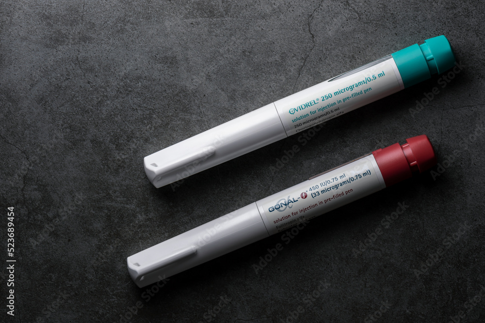 Gonal-F and Ovidrel, solution for injection in pre-filled pens ...