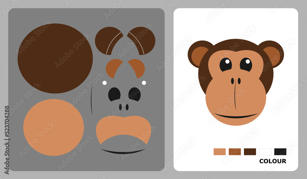Monkey Face Printable