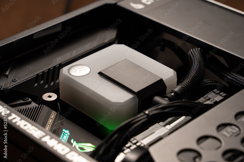 KL, MALAYSIA - June 9th, 2022 : A gorgeous ARGB Water cooler block for ...