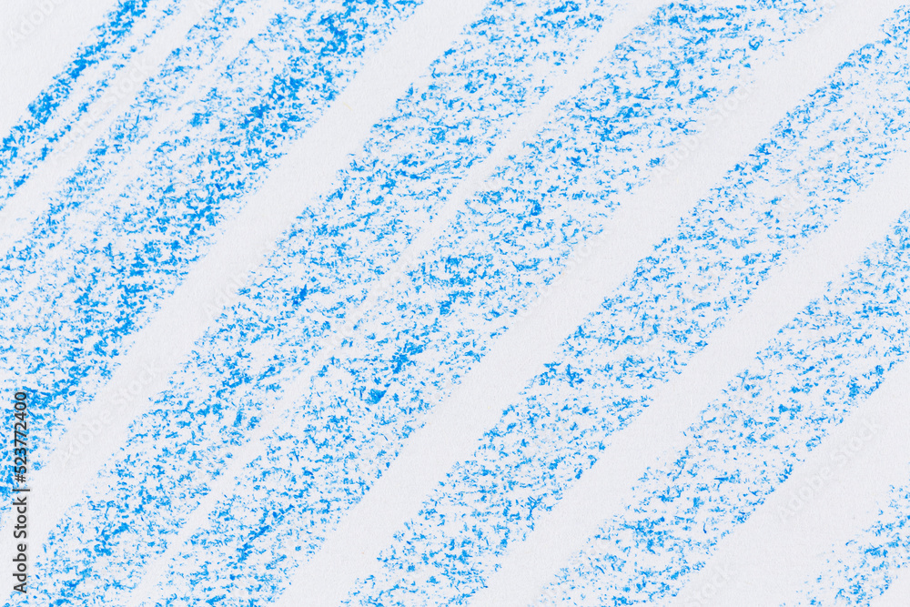 Wax crayon hand drawing blue background Stock Photo | Adobe Stock