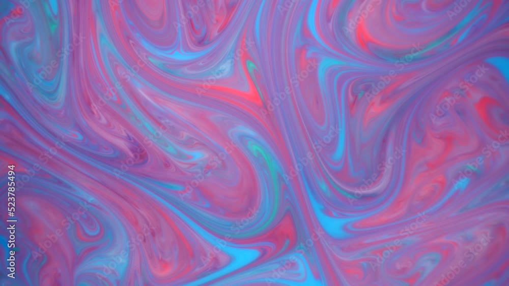 Colorful abstract composition. Colorful blend of colors in dynamic flow ...