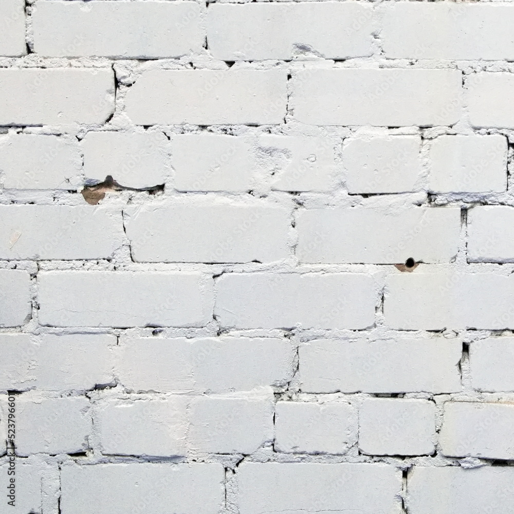 White Wall made of Brick..Whiten Facade Background. Design Element ...