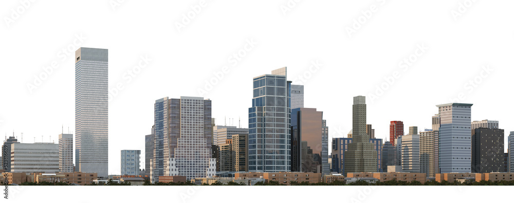 City on transparent background Stock Illustration | Adobe Stock