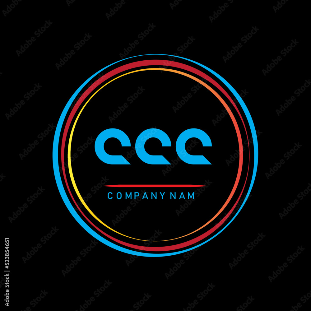 CCC letter logo,CCC letter design,letter CCC logo design,letter CCC ...