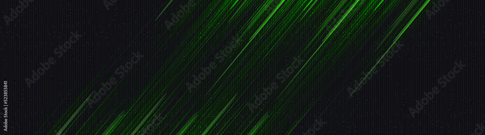 Dark green Technology Background,Hi-tech Digital and sound wave Concept ...