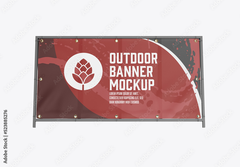 Advertising Stand Mockup Stock Template | Adobe Stock