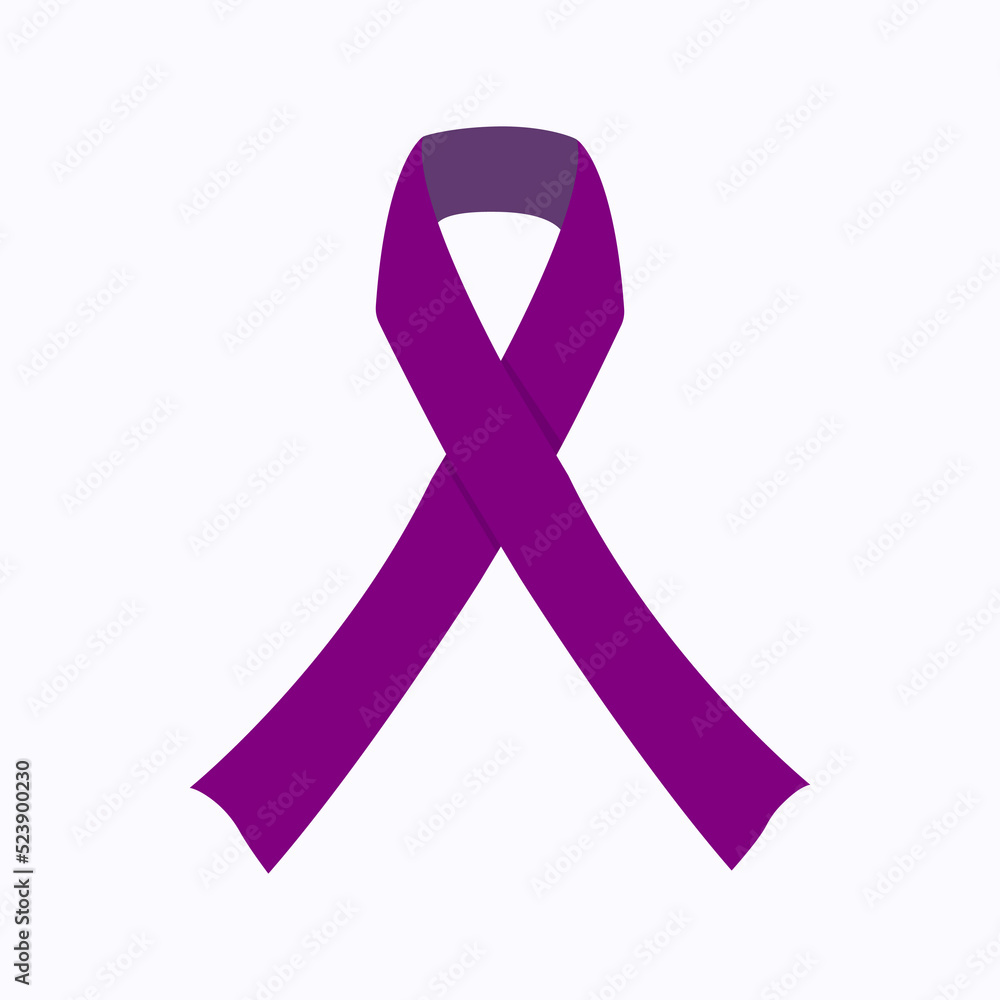 Purple Cystic Fibrosis Logo