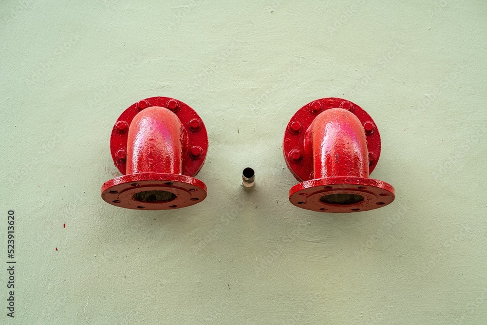 Standpipe wall hydrant connection, Fire fighting system. Singapore ...