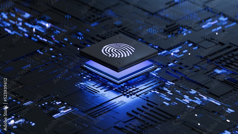 integrated circuit,authentication online, Fingerprint login ...