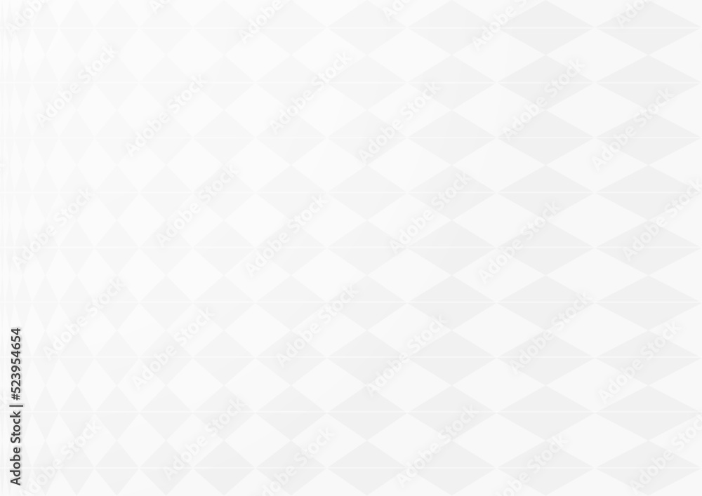 Abstract background in white and grey gradient color. White background ...