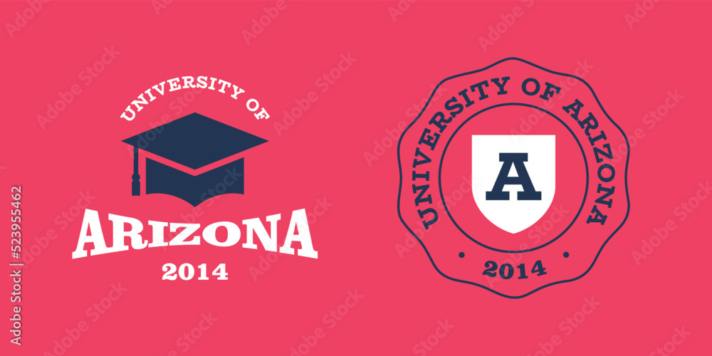 Arizona slogan typography graphics for t-shirt. University print and ...