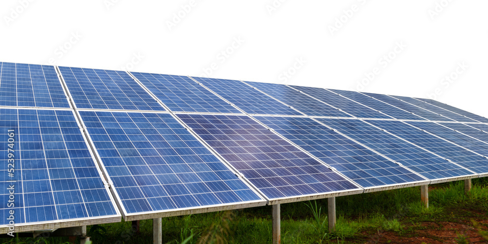 Solar panels isolated. Photovoltaic on transparent background - PNG ...