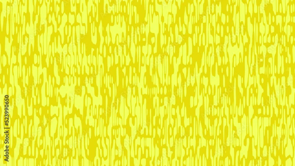 Yellow abstract motion background with flowing shiny lines vídeo de ...