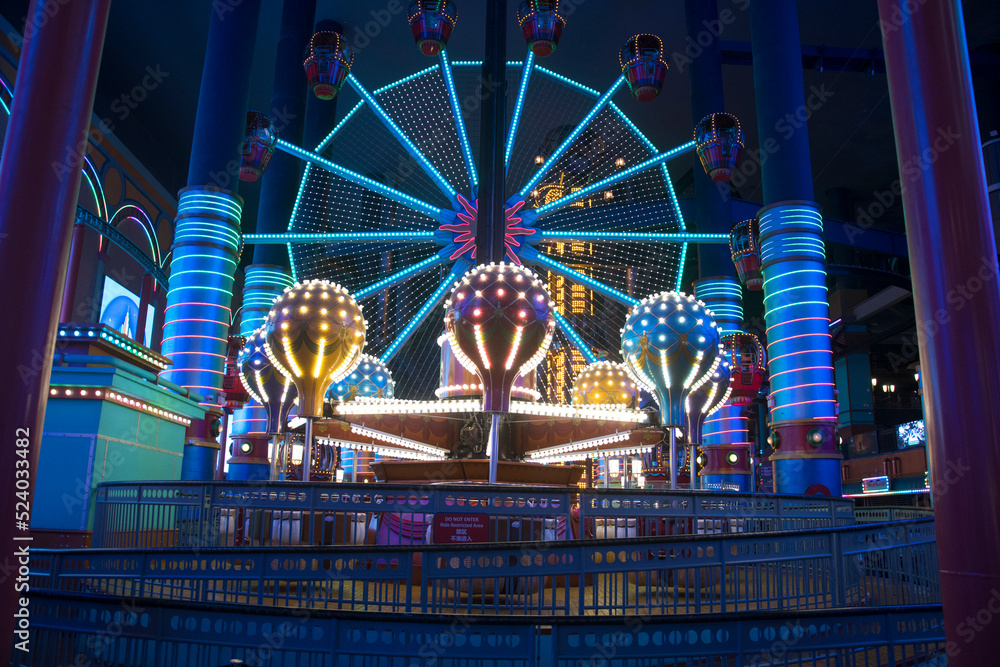 Foto de SkyTropolis Indoor Theme Park in Resorts World Genting do Stock ...