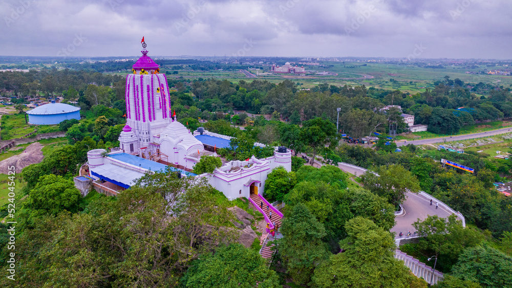 Beautiful aerial view of Jagannath Temple, The Jaganath temple is on ...
