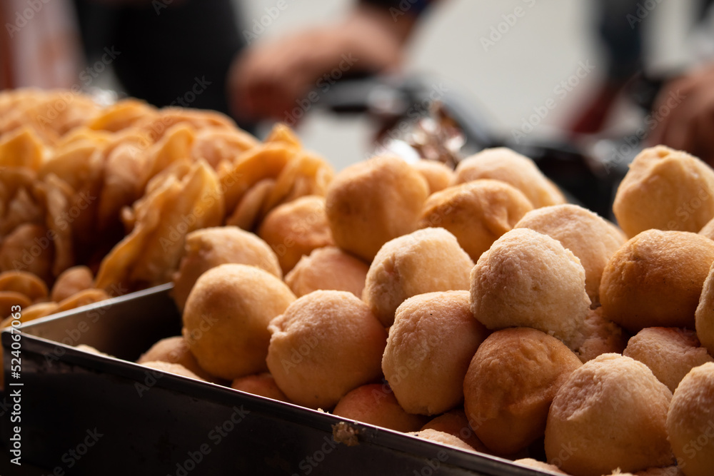 Soft Spongy Indian Chaat Dahi Bhalle Also Known As Doi Bora, Mosaru ...