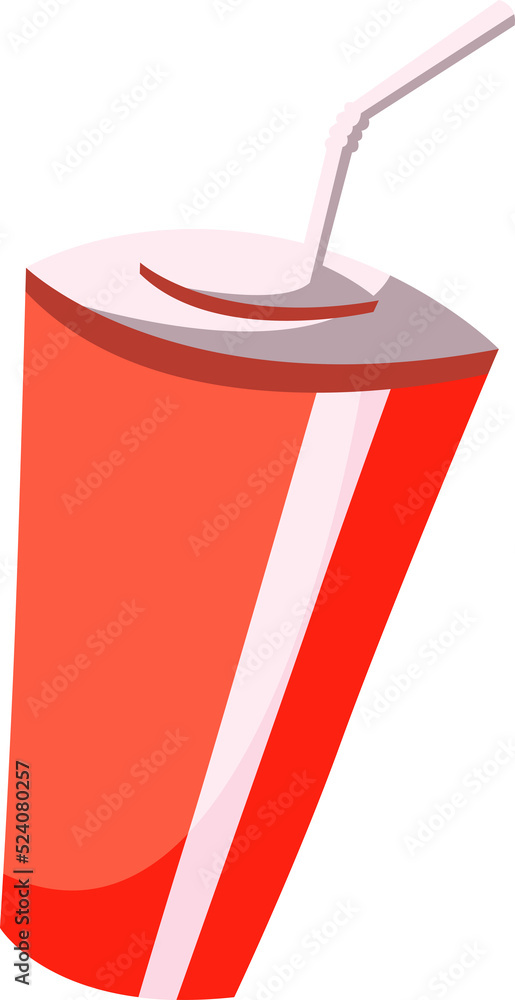 cute food of water container on cartoon version,vector illustration ...
