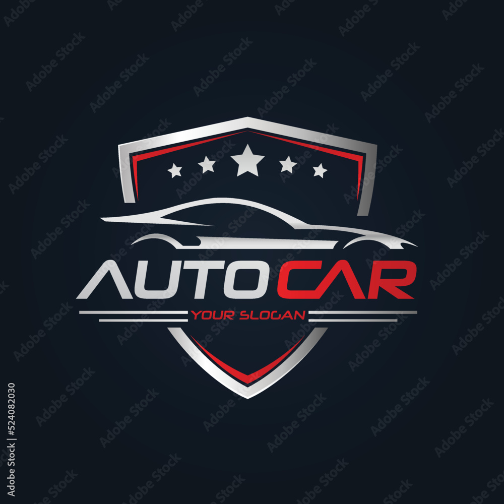 Car Garage Premium Concept Logo Design Stock Vector | Adobe Stock