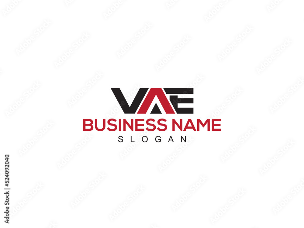 Monogram VAE Logo Icon, Unique vae Logo Letter Vector Image Design For ...