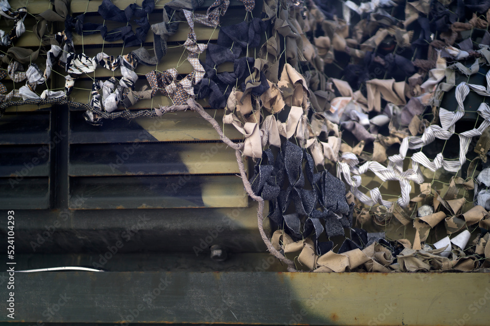 Military themed background with armored carrier. Stock Photo | Adobe Stock
