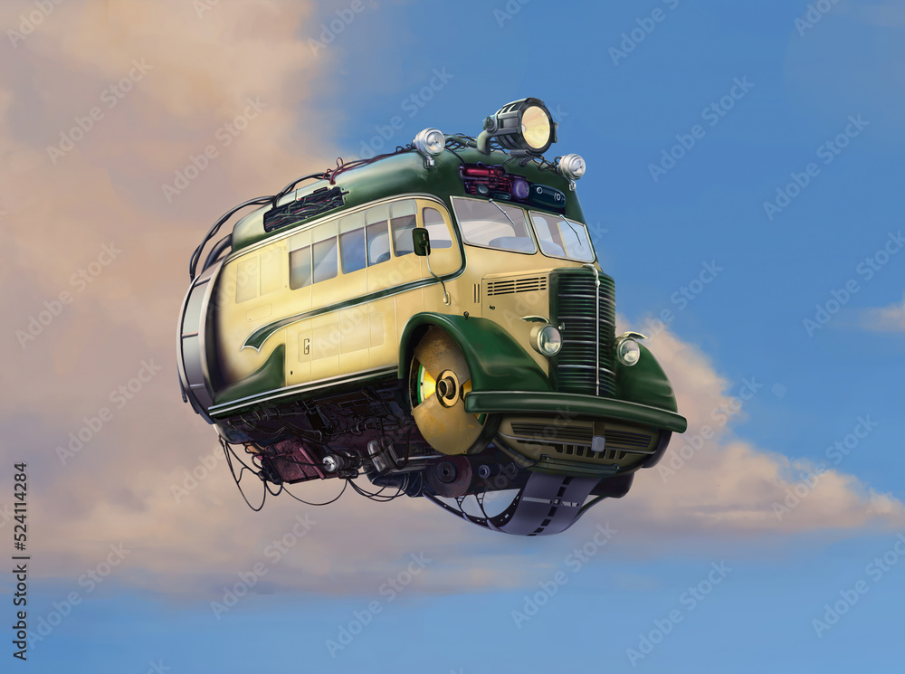 Steampunk Flying Vehicles