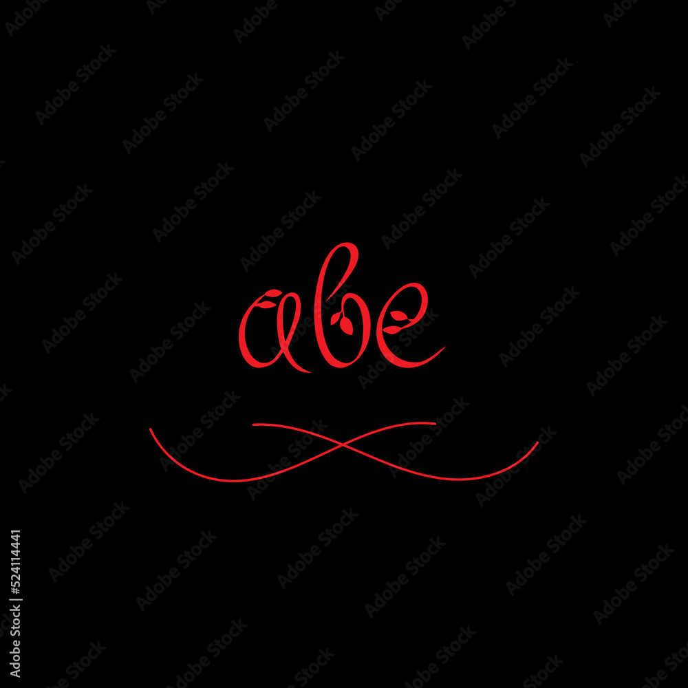 ABE logo,A B E design,ABE letter monogram logo design vector,unique ...