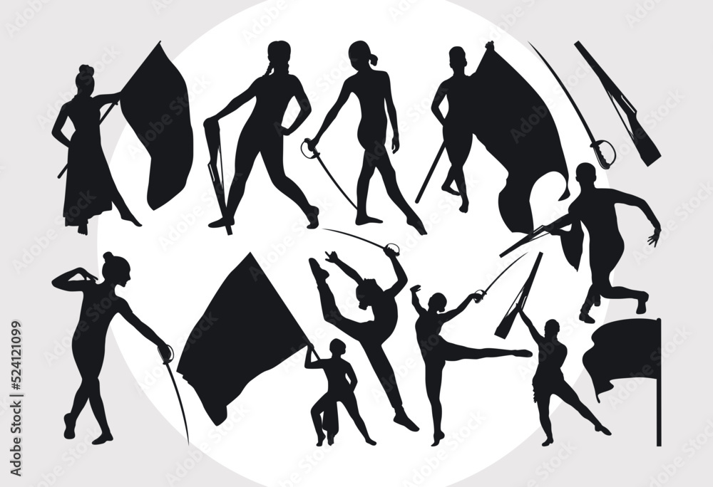 Color Guard Flags Svg | Color Guard Svg | Flags Svg | Marching Band Svg ... Color Guard Flags Svg | Color Guard Svg | Flags Svg | Marching Band Svg ...