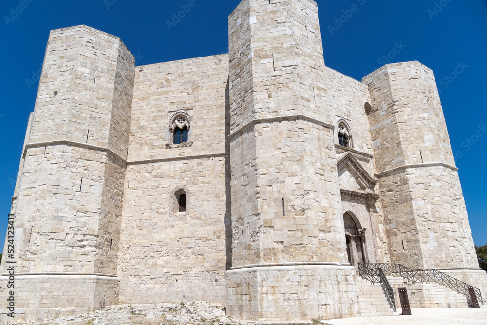 Castel del Monte, Puglia, Italy - August 2022: unique example of castle ...
