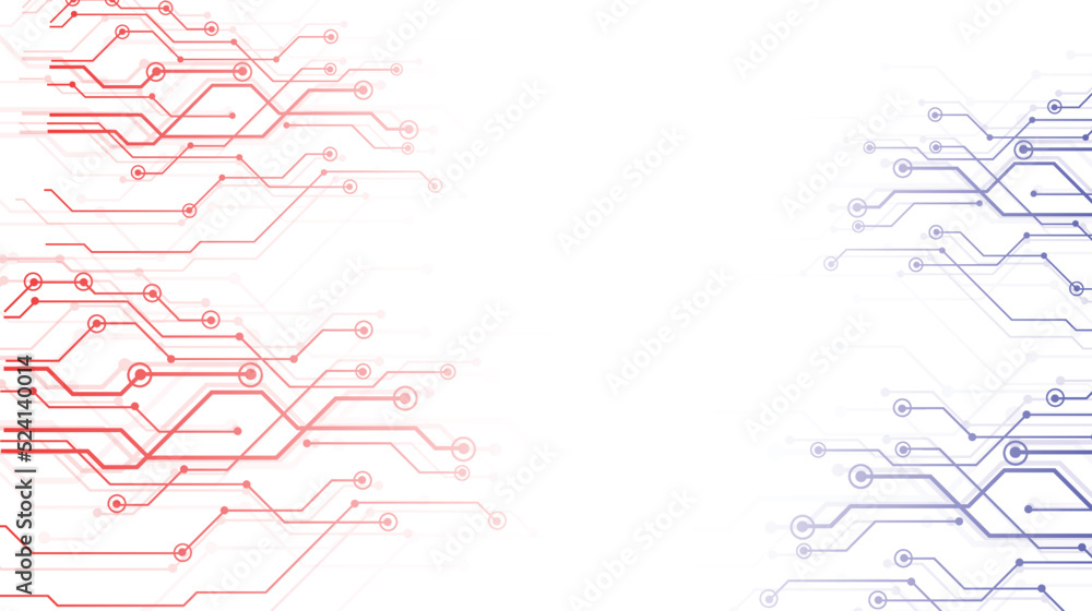 Circuit board high color background design. minimal lines abstract futuristic tech background ...