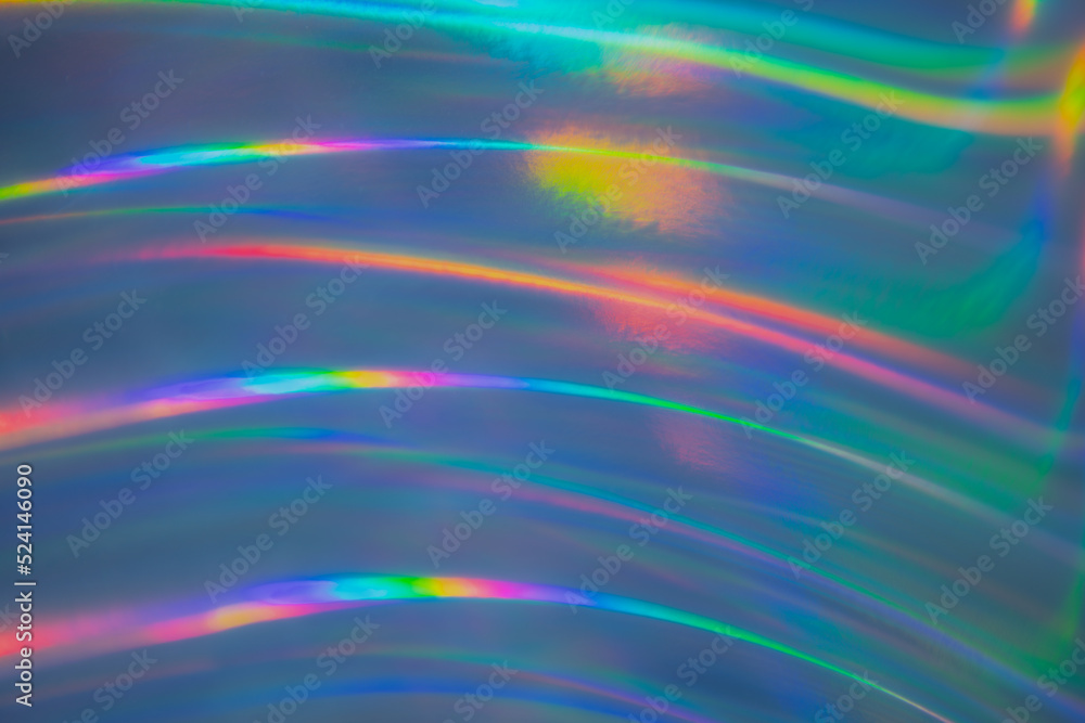 Prismatic Chromatic Holographic Aesthetic Neon Lights blur texture ...