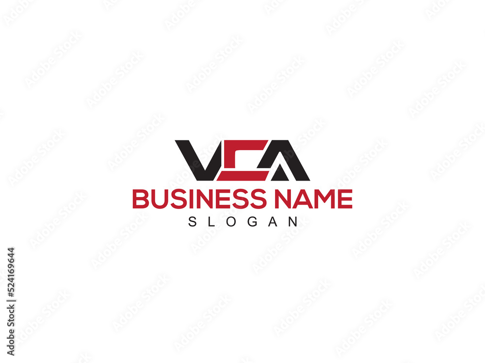 Initial VCA Letter Logo Icon, Monogram vca Logo Image Design For Company Stock Vector | Adobe Stock