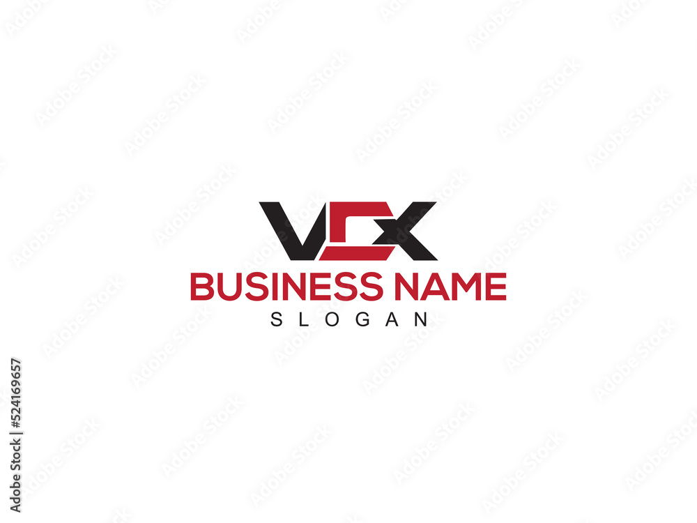 Initial VCX Letter Logo Icon, Monogram vcx Logo Image Design For ...