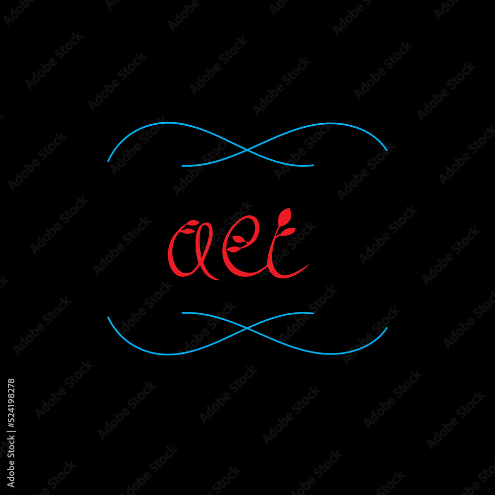 AEI logo,A E I design,AEI letter monogram logo design vector,unique ...