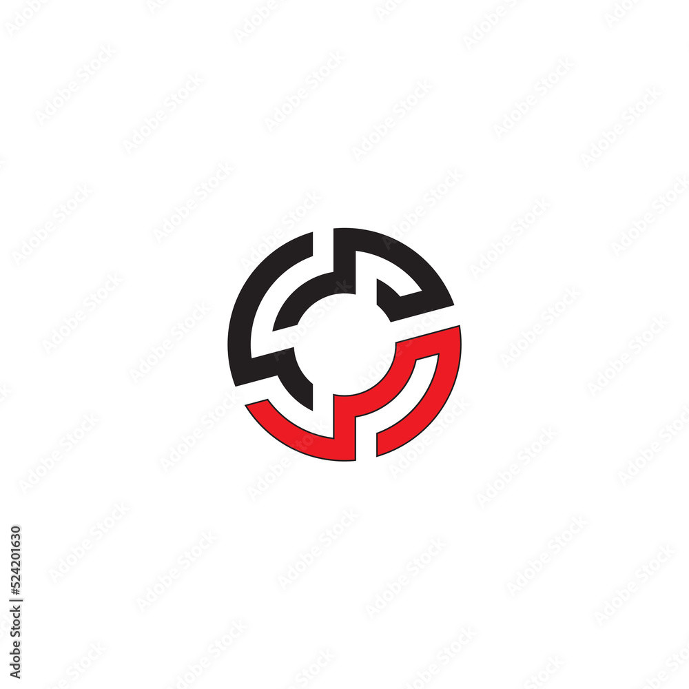 Compass. The logo design is a blend of circles with the direction of ...
