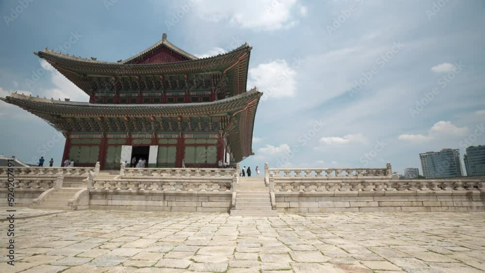 Geunjeongjeon King's Throne Hall at Gyeongbokgung Palace - Grand ...