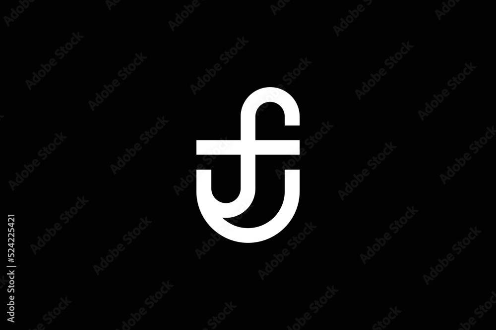 FU logo Minimal symbol. UF letter icon on luxury background. FU ...