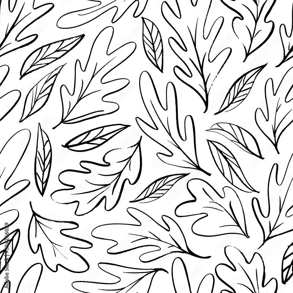 Simple Oak Leaf Pattern