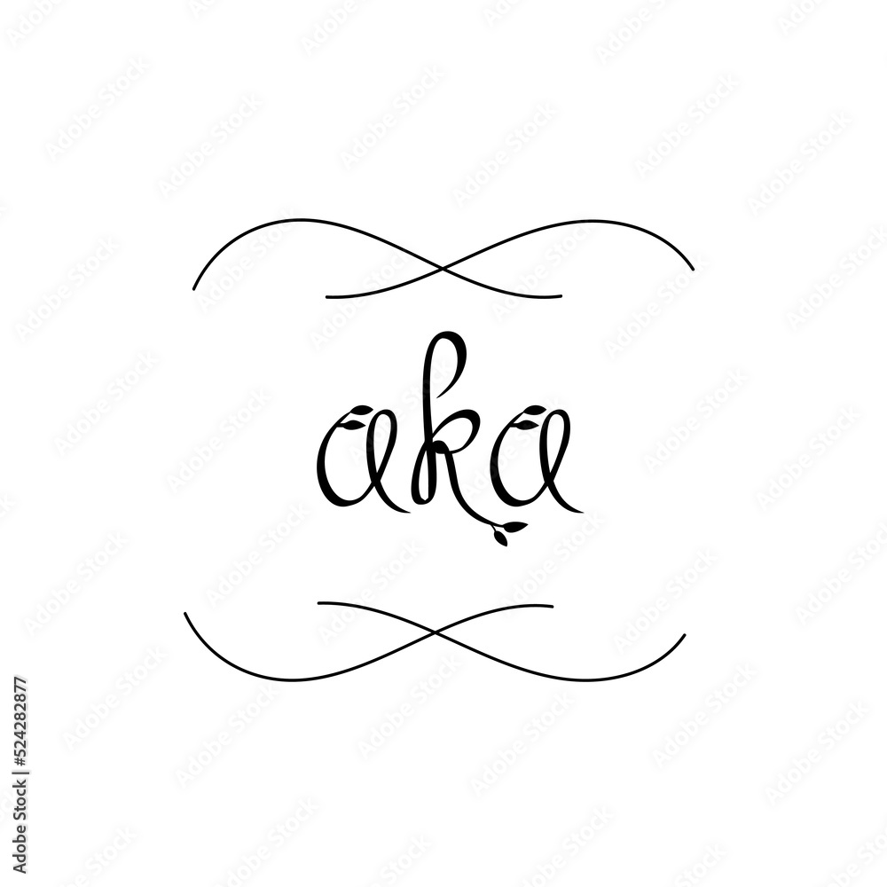 AKA logo,A K A design,AKA letter monogram logo design vector,unique ...