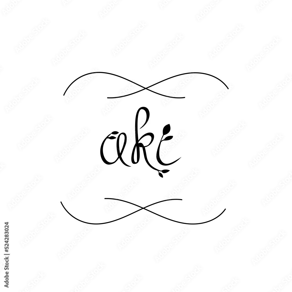 AKI logo,A K I design,AKI letter monogram logo design vector,unique ...